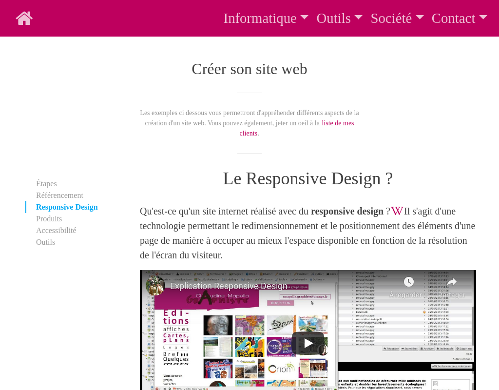 Responsive Design : un site adaptable